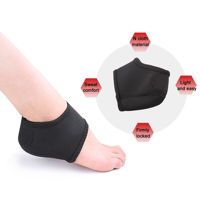 2pcs Foot Ankle Pad Cushion Plantar Fasciitis Pain Relief Heel Arch ...