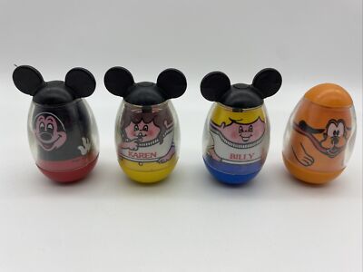 1970s Hasbro Weebles Walt Disney Mickey Mouse Club Karen Billy Pluto ...