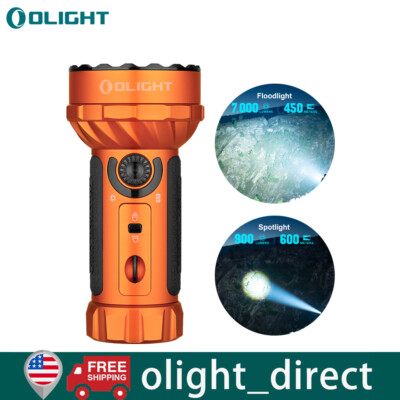 Olight Marauder mini 7000 Lumens Powerful Flashlight W/ RGB Color LEDs ...