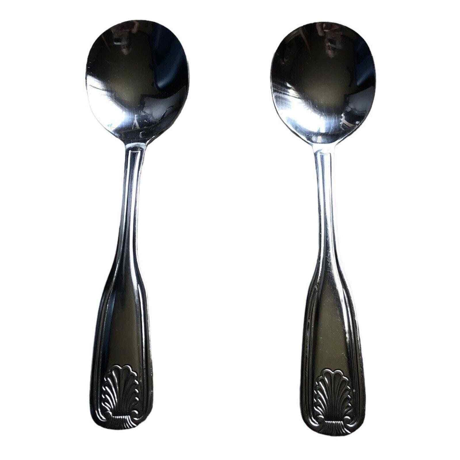 SYSCO Flatware Two Stainless Steel Silver Color Spoons Part Number ...