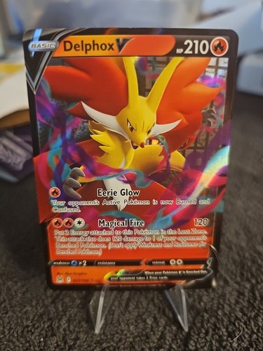 DELPHOX V 027/196 LOST ORIGIN POKEMON (ULTRA, NM) | eBay