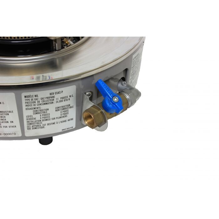 Rinnai RER55ASN 55 Cup Capacity Commercial Gas Rice Cooker Natural Gas ...