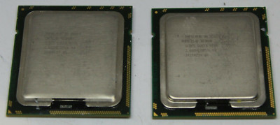 Matching Pair Intel Xeon X5550 2.66GHz 8M Cache Quad Core CPU LGA1366 ...