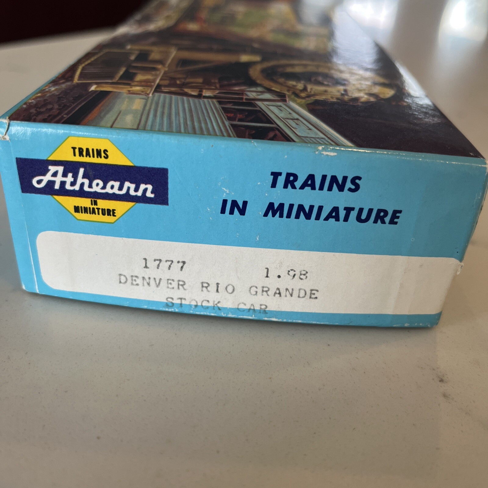 HO SCALE Athearn Denver Rio Grande Stock Car 1777 - B | eBay