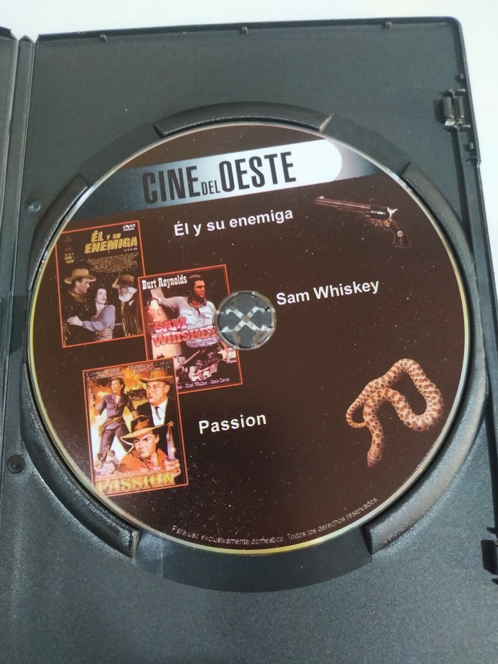The and its Enemy + Sam Whiskey + Passion - DVD Region 2 Spanish ...