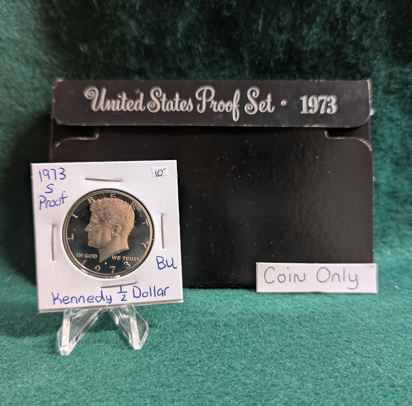 1973 S Kennedy Half Dollar Clad Proof from US Proof Set | eBay