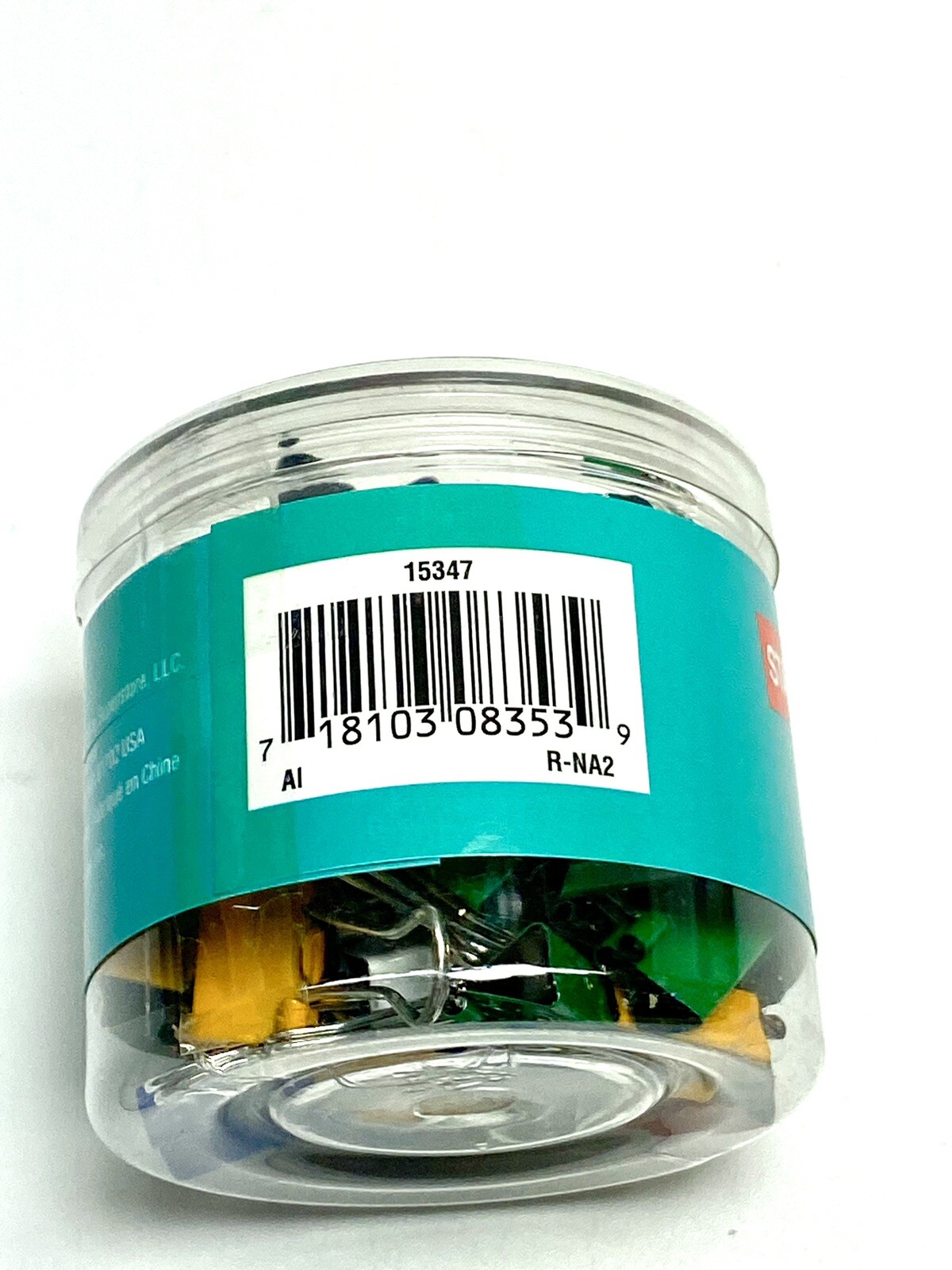 Multicolored Binder Clips Mini 60ct | eBay