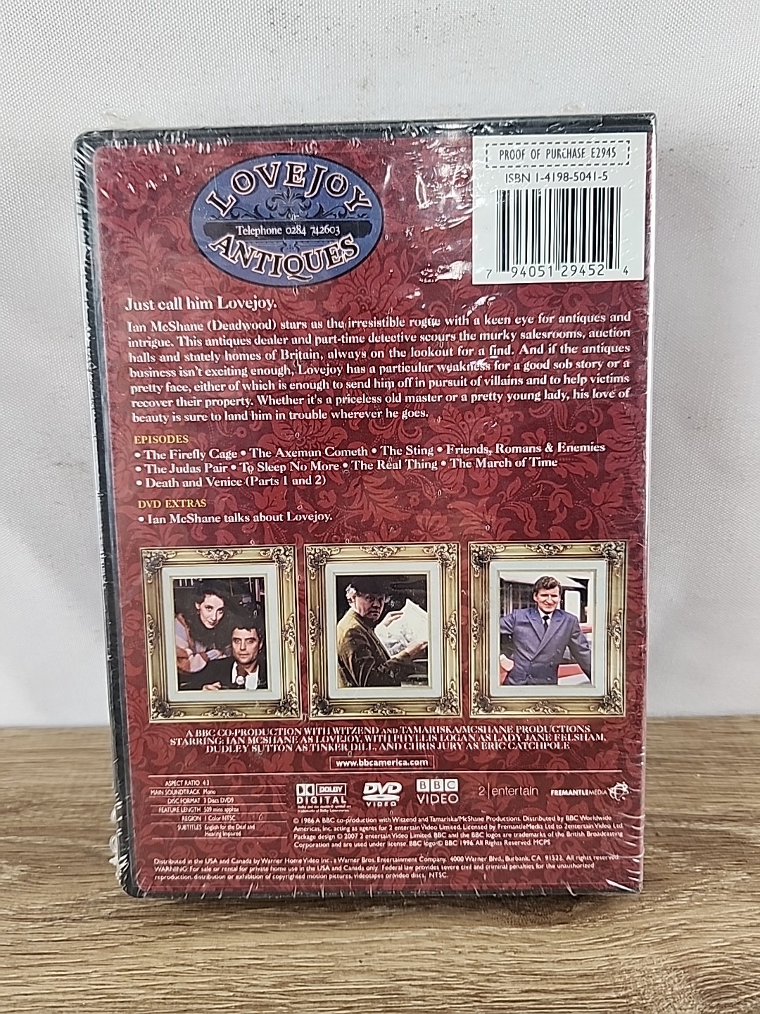 Lovejoy: Series 1 (DVD, 2007, 3-Disc Set) for sale online | eBay