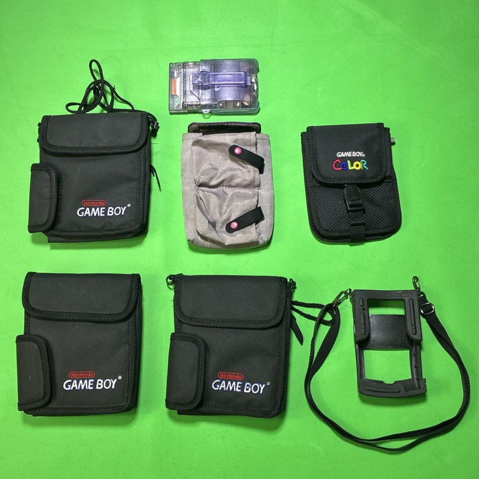 Nintendo Gameboy Color CGB-001 Atomic Purple Console System Bundle ...