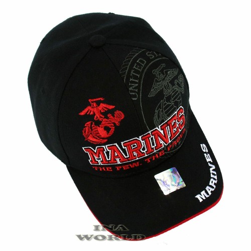 U.S. MARINE Hat MARINE Corps Logo Military Officially Licensed Baseball ...
