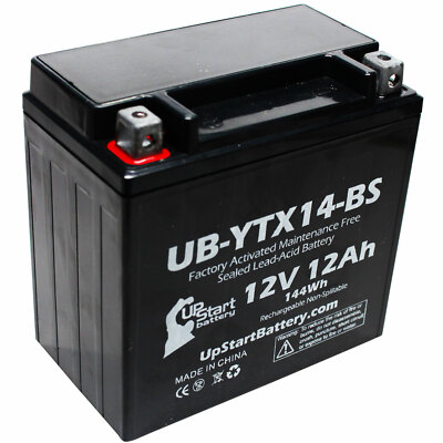12V 12AH Battery for 2002 Yamaha YFM66R Raptor 660 CC | eBay