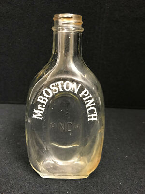 Antique and Vintage Mr. Boston Pinch Glass Liquor Bottle | eBay