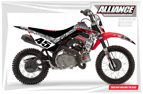 2019 2020 2021 CRF 110 F MOTOCROSS GRAPHICS KIT CRF110 STICKERS DECALS ...