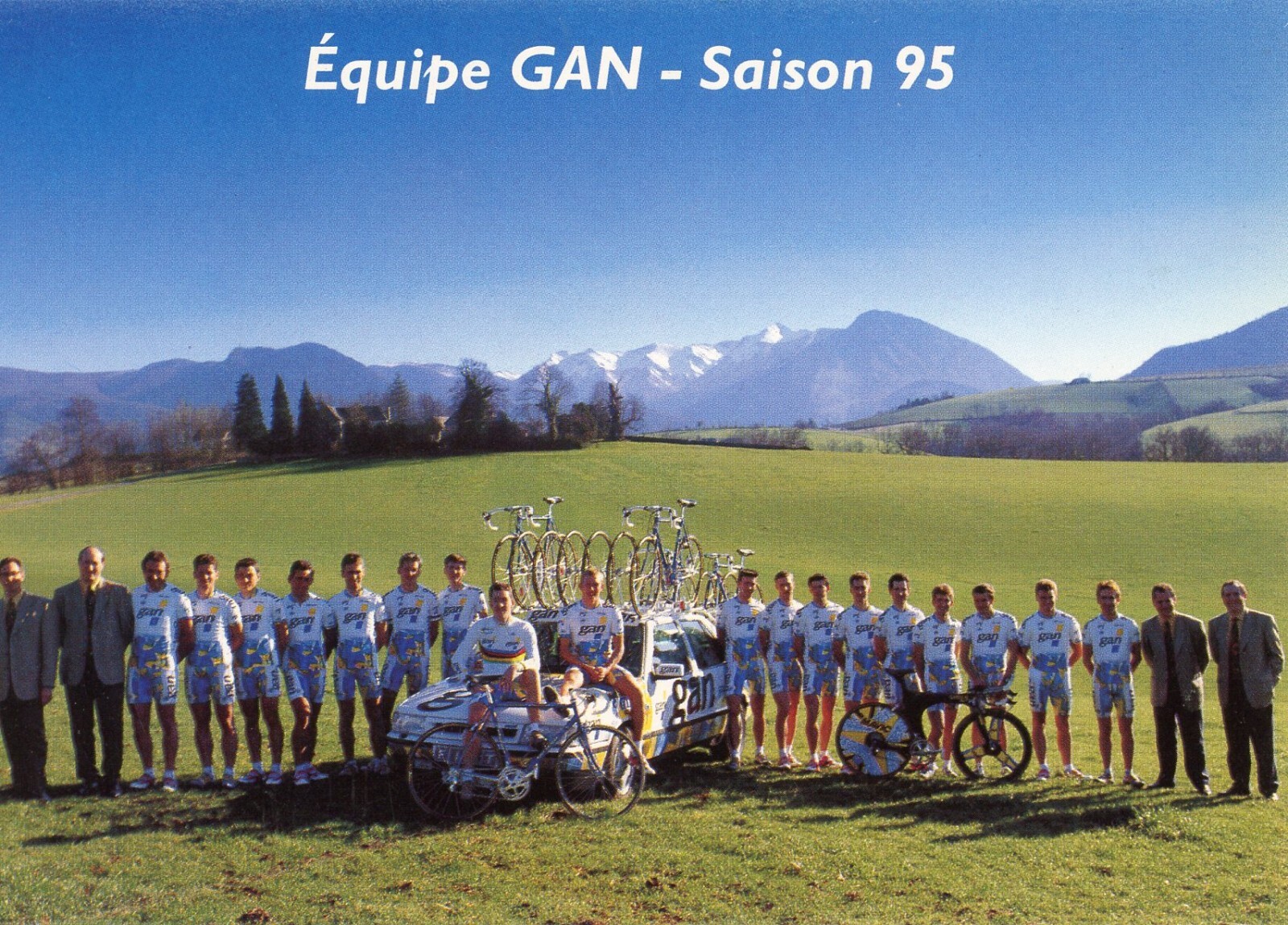 *29569 carte Cyclisme Team Gan 1995 | eBay