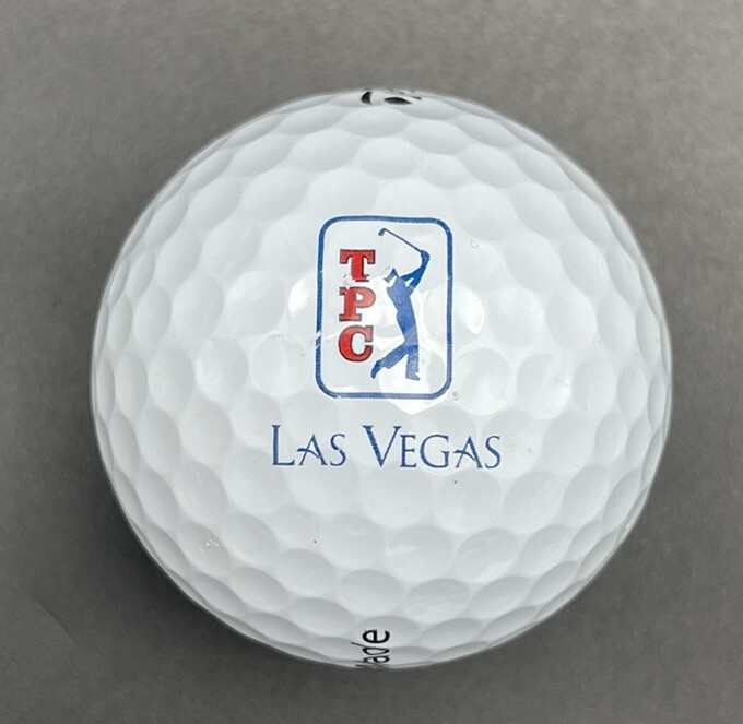 TPC Las Vegas Logo Golf Ball (1) TaylorMade Tour Response Pre-Owned | eBay