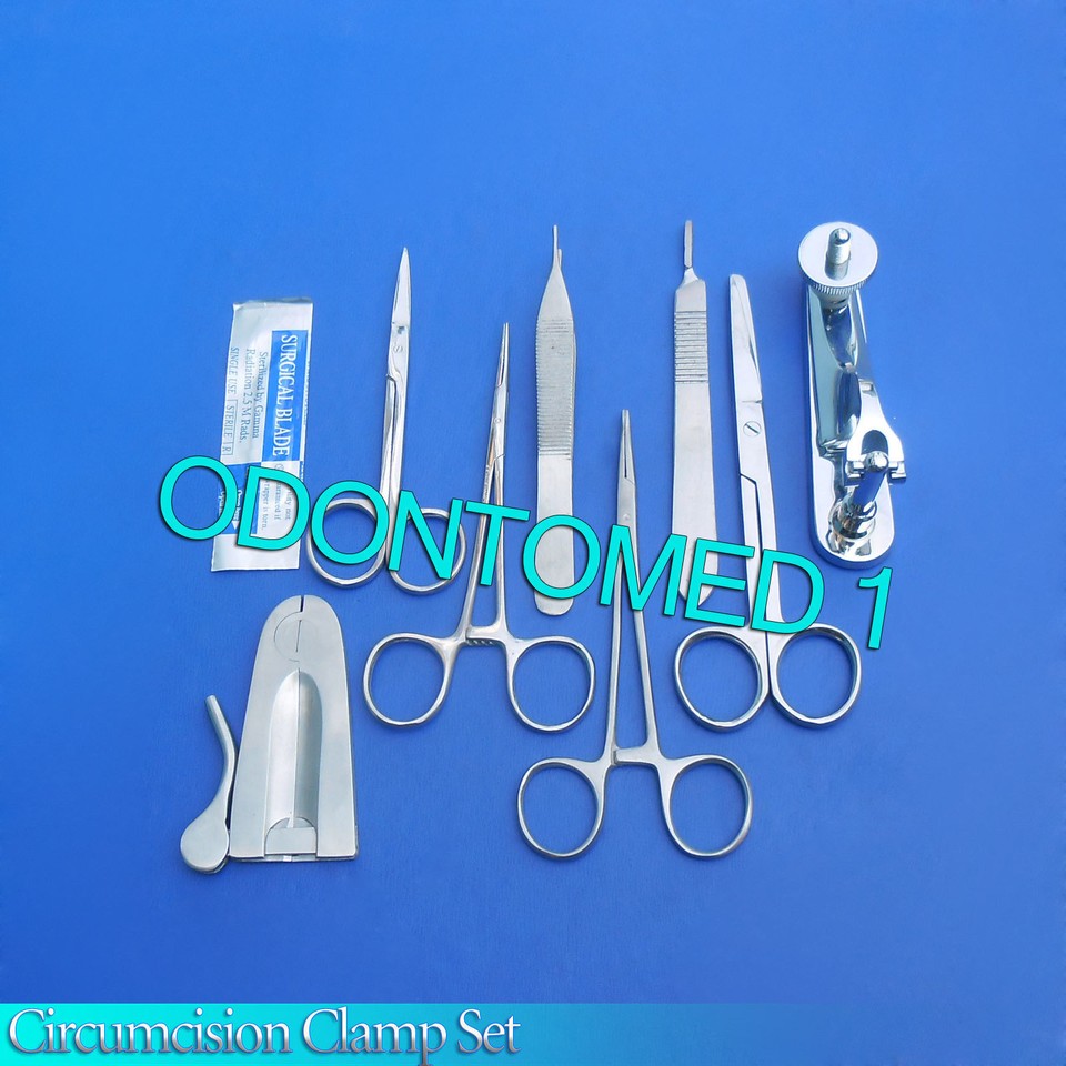 New Premium Grade Circumcision Clamp Set Instruments Surgical Urology ...