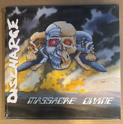 LP: DISCHARGE - Massacre Divine NEW SEALED REISSUE UK PUNK | eBay
