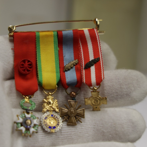 Vietnam Era French Legion of Honor Mini Medal Bar | eBay