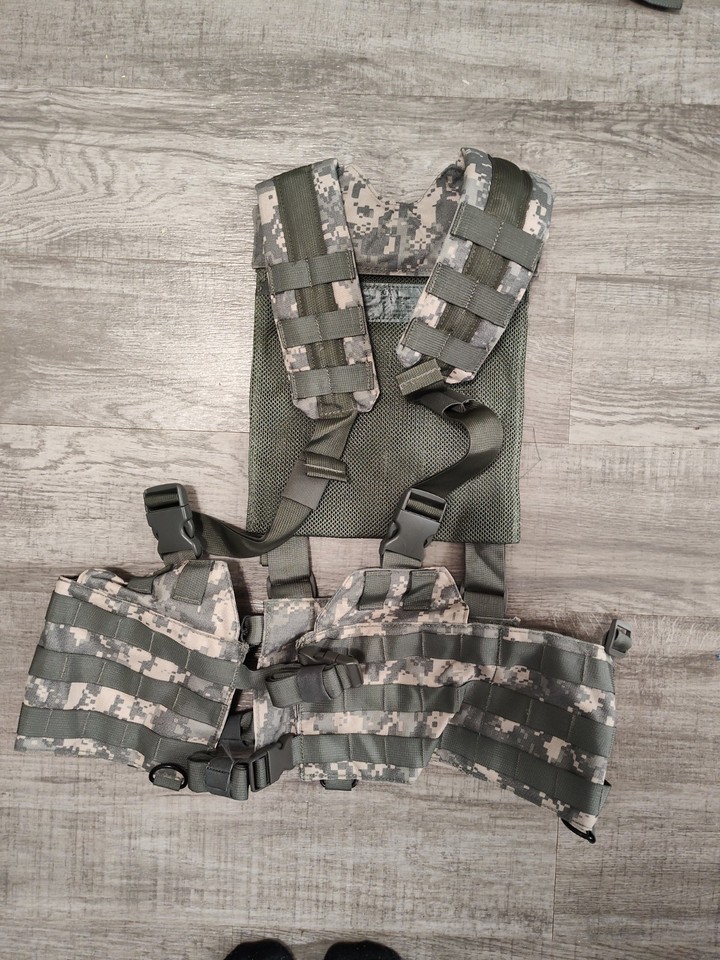 London Bridge Trading LBT-9019A ACU UCP MOLLE Chest Rig Load Bearing ...