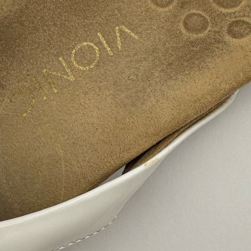 Vionic Bella II White Bow Patent Faux Leather Orthotic Flip Flop ...