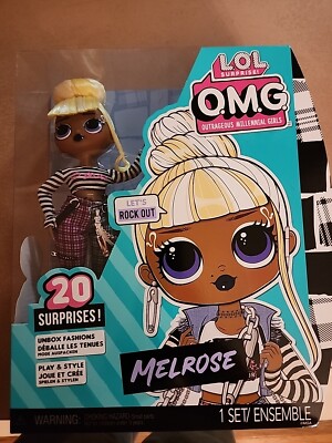 LOL Surprise OMG Melrose Fashion Doll Punk Style w/20 Surprises New | eBay