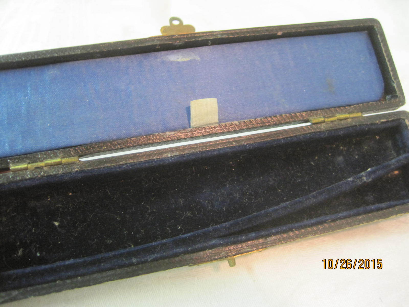 Antique Jougne France A.D. Arbenz Mandarin Straight Razor orig box Clip ...