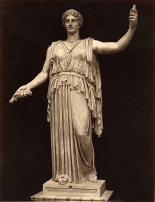 Italy Museum Antiquity Roman Sculpture Ceres Cerere Old Photo 1880 | eBay
