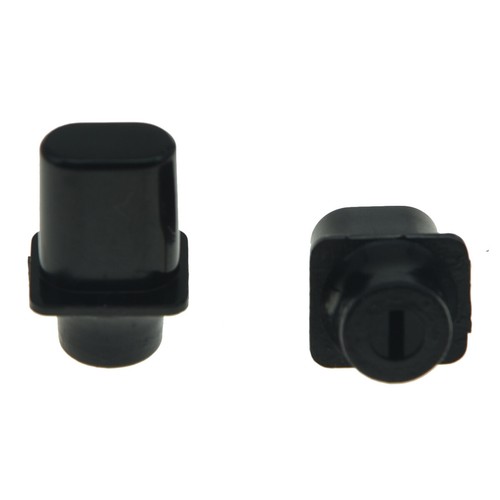 2xBlack KAISH Top Hat Switch Tip Pickup Switch Knob fits USA Tele ...