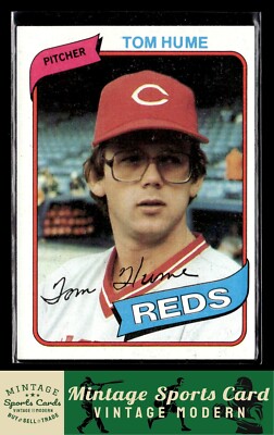 1980 Topps - Tom Hume - #149 Cincinnati Reds | eBay