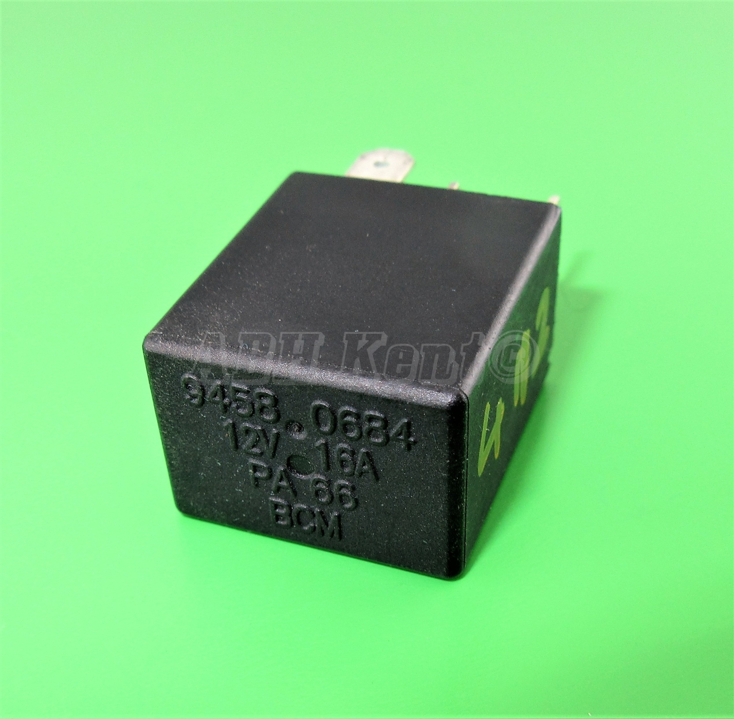 412-Daewoo Chevrolet (90-05) Multi-Purpose Black Relay 94580684 4-Pin ...