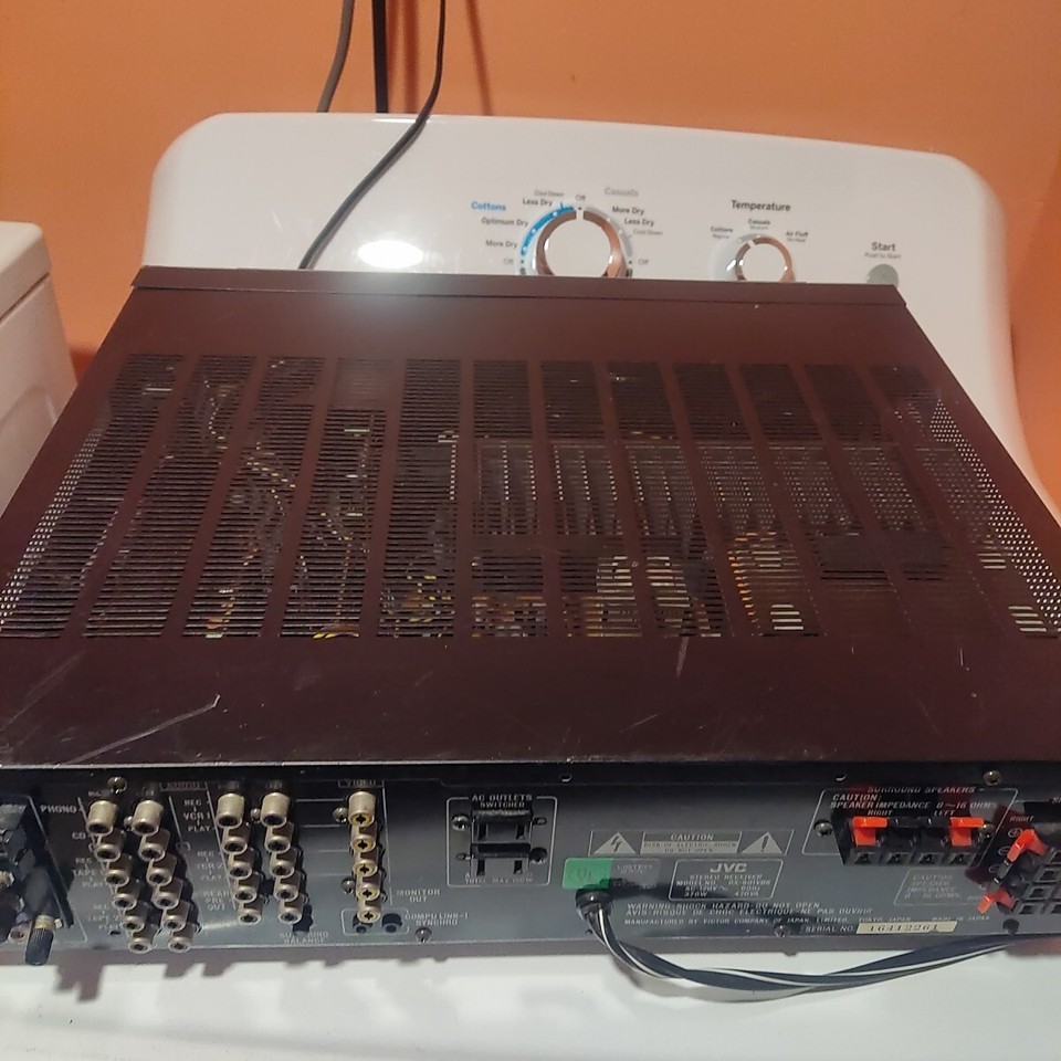JVC RX-801 RECIEVER AMPLIFIER/ 370 W/ MADE IN JAPAN Tested rare | eBay