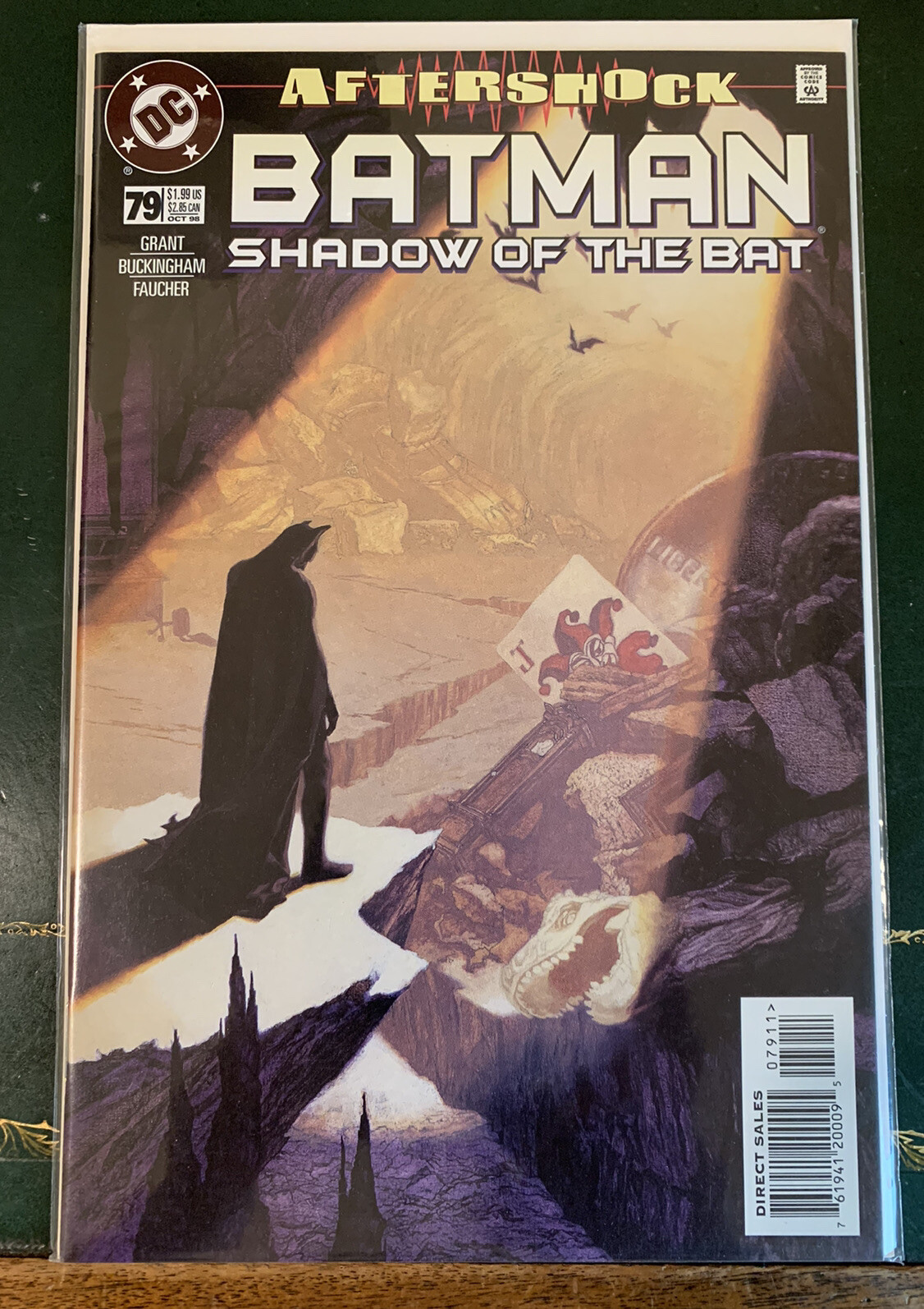 BATMAN SHADOW OF THE BAT AFTERSHOCK DC COMICS 79 OCT 98 | eBay