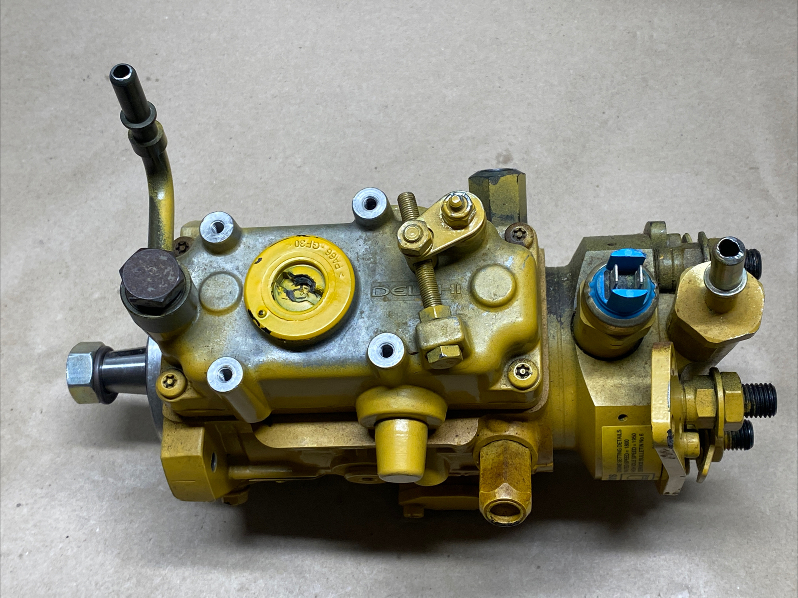 DELPHI 7189-033A FUEL INJECTION PUMP, PERKINS TYPE 1440, 9320A332T ...