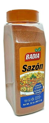Badia Sazon Coriander & Annatto Seasoning / Culantro & Achiote 32 oz ...
