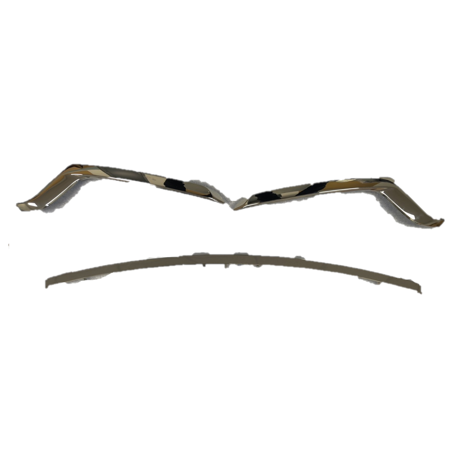 for 2018-2019 Ford Explorer Front Bumper Cover Set Upper Lower with ...