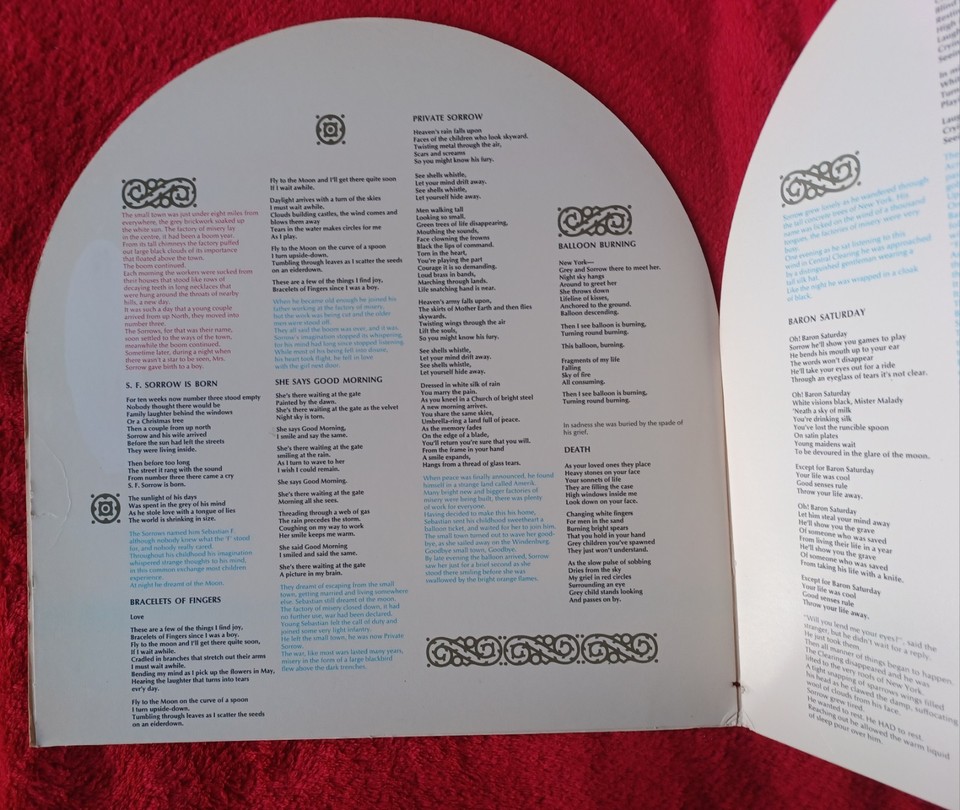 PRETTY THINGS - S.F. Sorrow US Original Vinyl G/F Dome Sleeve 1969 ...