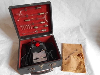 Vintage Violet wand electrotherapy Tesla machine BDSM IXO set to ...