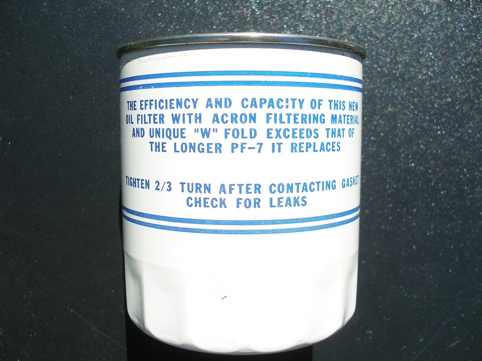 NOS AC PF30 1959-1973 Oil Filter Pontiac Tri-Power GTO Olds 442 ...