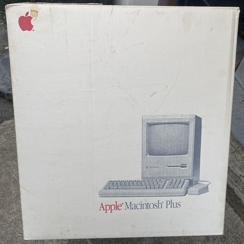 1988 Apple Macintosh Plus Original BOX ONLY!! Empty Box | eBay