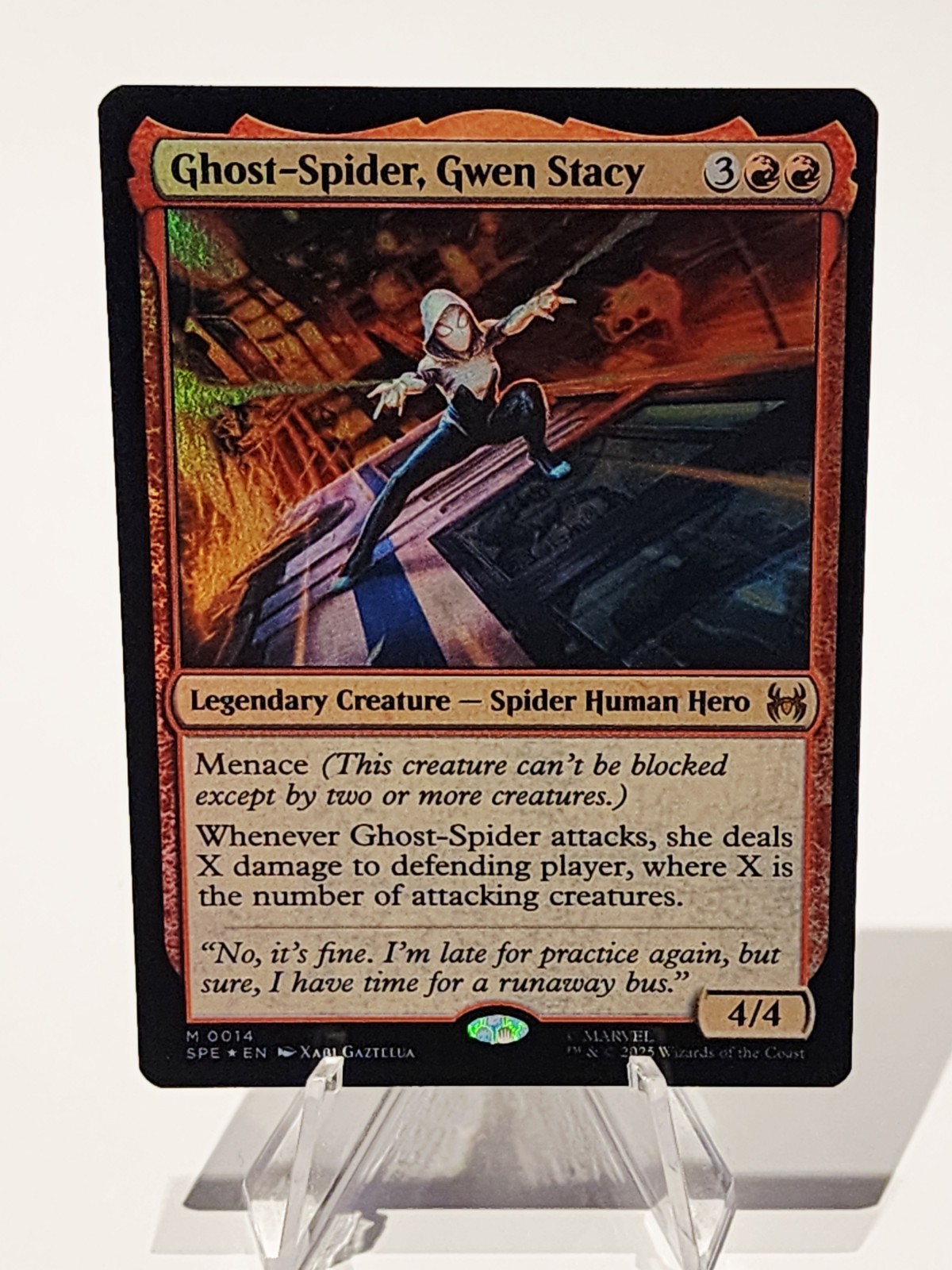 Ghost-Spider, Gwen Stacy - MTG - Marvel Spider-Man MYTHIC #0014 (NM ...