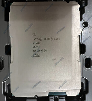 Intel Xeon Gold 6416H 18-core QS 2.20GHz 45MB LGA-4677 S4S server CPU ...
