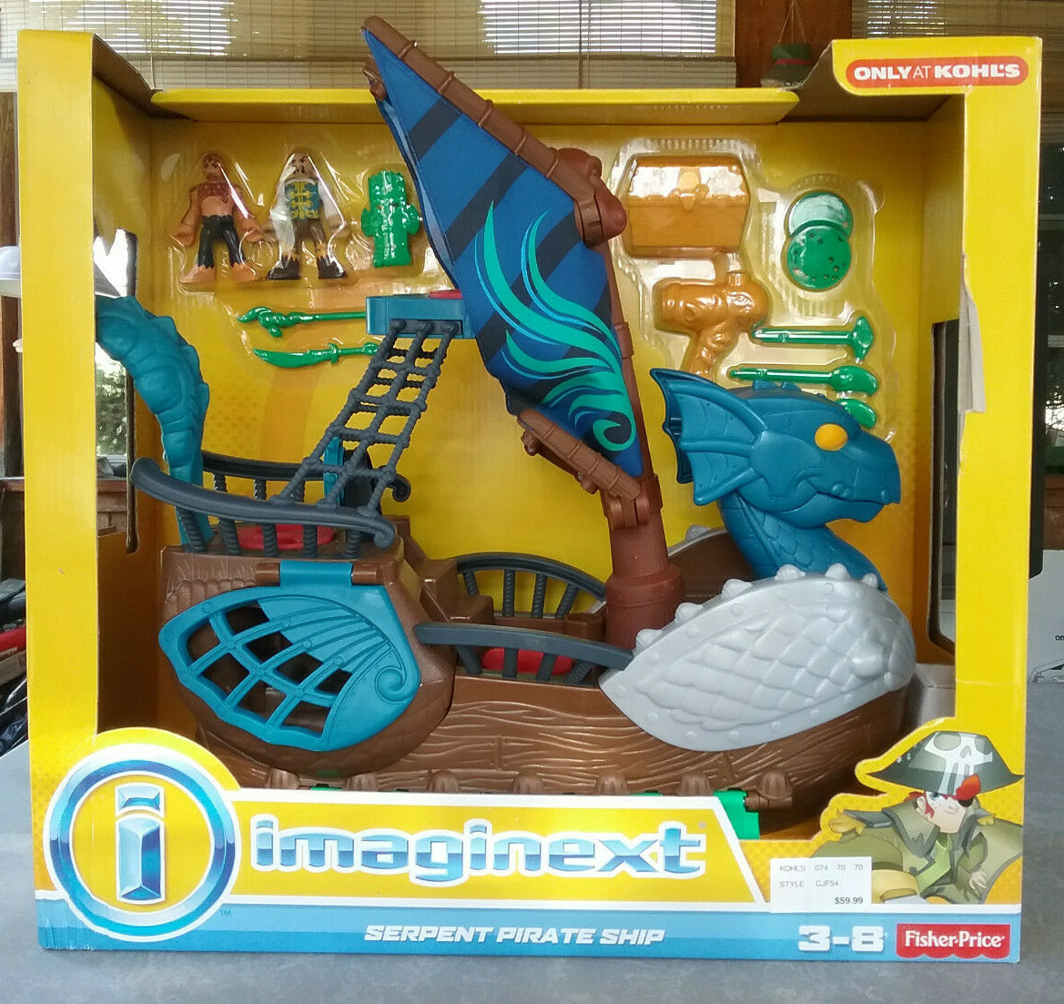 Kohls Imaginext Pirate Ship
