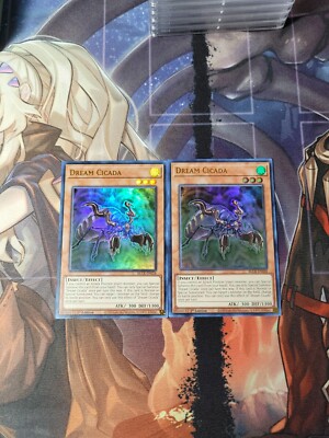 Yugioh! 2x Dream Cicada BLCR-EN028 ULTRA Rare Yu-gi-Oh! TCG NM | eBay