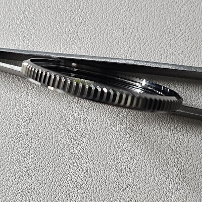 Bezel SKX007 SHARP COIN EDGE / Gunmetal Polished / SEIKO MOD SKX | eBay