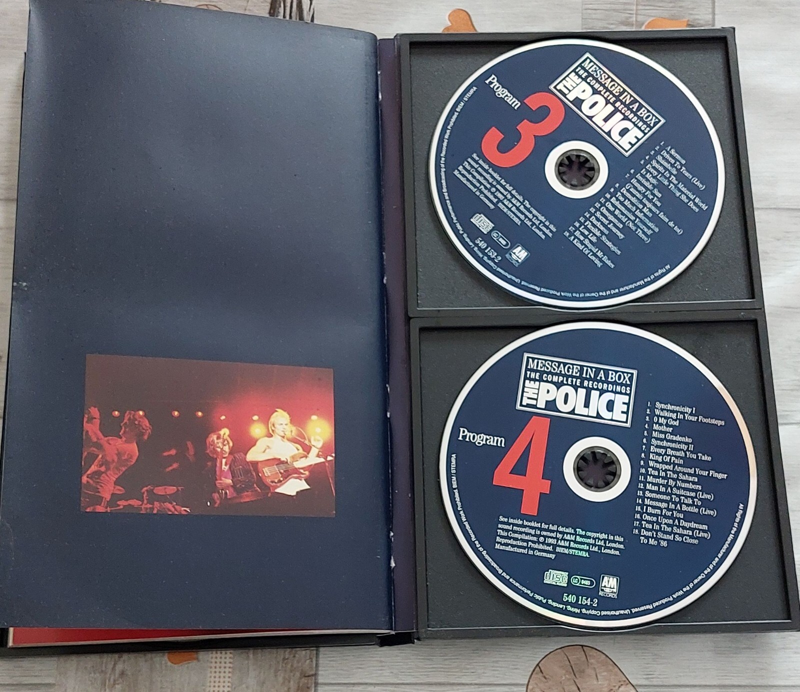 Message in a Box: The Complete Recordings by The Police (CD, 1993) for ...