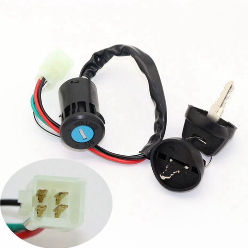 Key Ignition Switch For ATV Pocket Dirt Bike Chinese Scooter Male Plug ...