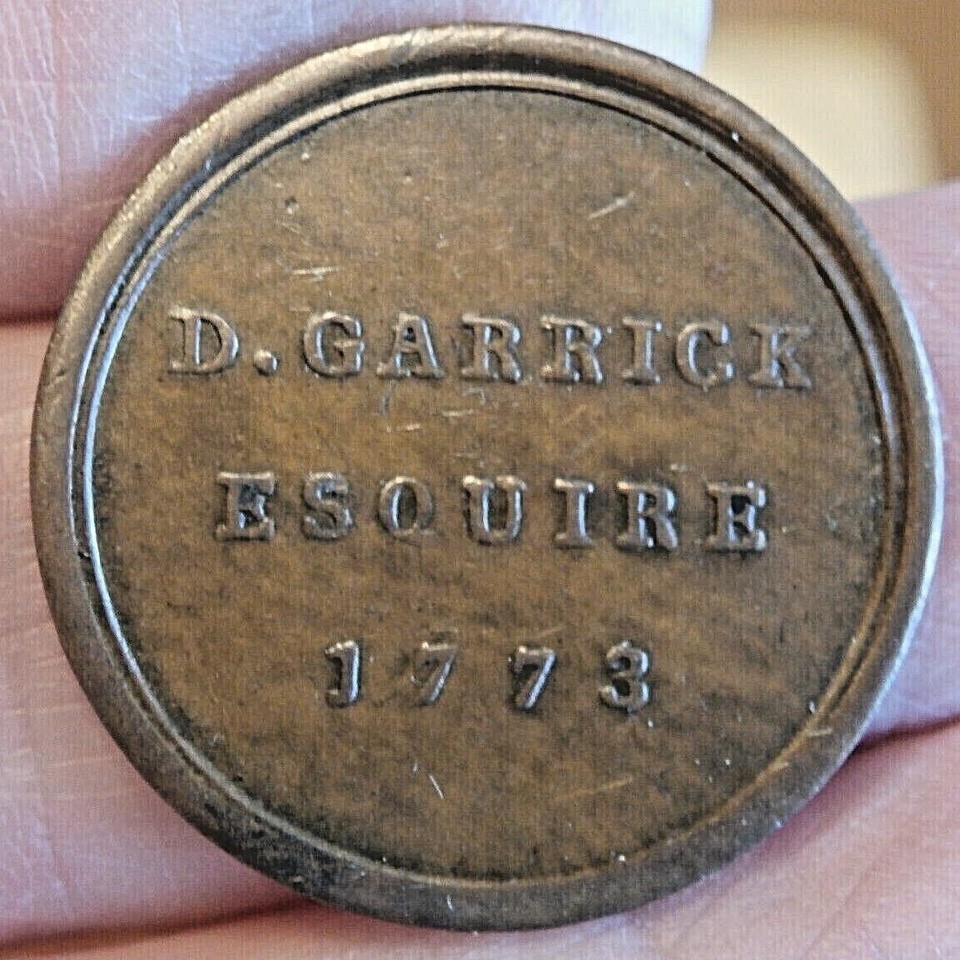 1773 SENTIMENTAL TOKEN D. GARRICK ESQUIRE by KIRK S-701 | eBay