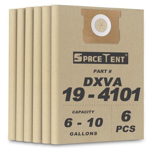 DXVA19-4101 Shop Vac Bags for DEWALT 6-10 Gal DXV06P Compatible | eBay