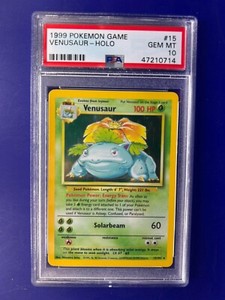 Venusaur 1999 Pokemon Game #15 Unlimited Holo Price Guide - Sports Card ...