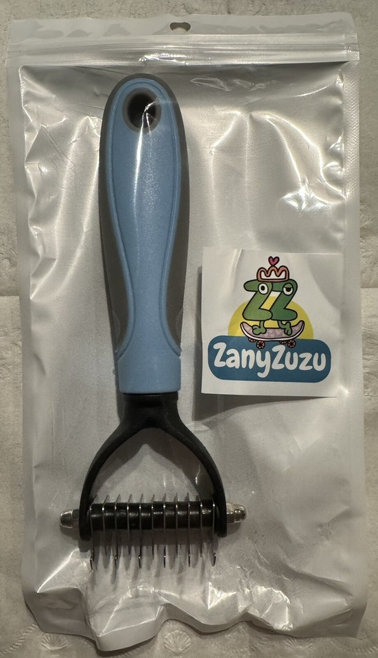 1 Pet Grooming Tool Shedding Rake For Small Dogs Cats Safe Shedding ...